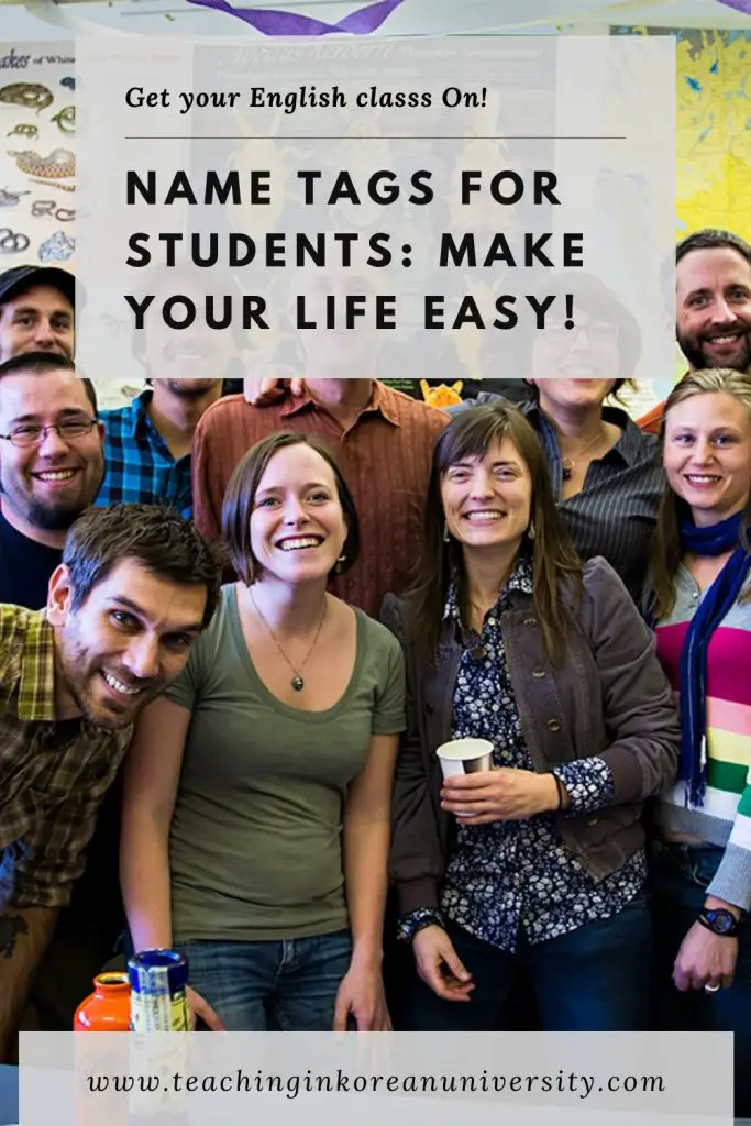 Name Tags for Students in the Classroom | Making Nametags