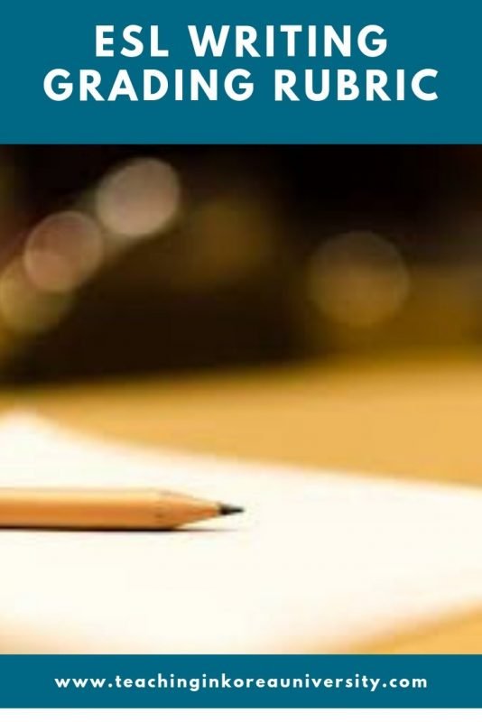 ESL Writing Rubric: Evaluate ESL Students' Writing Easily & Fairly