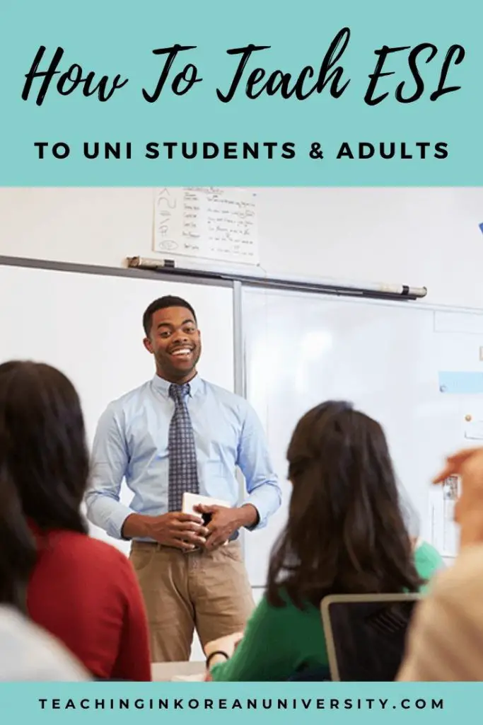How To Teach English To University Students ESL For Adults