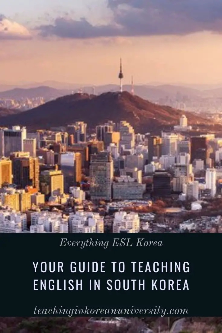 My Life! Teaching in a Korean University | Teaching ESL In South Korea