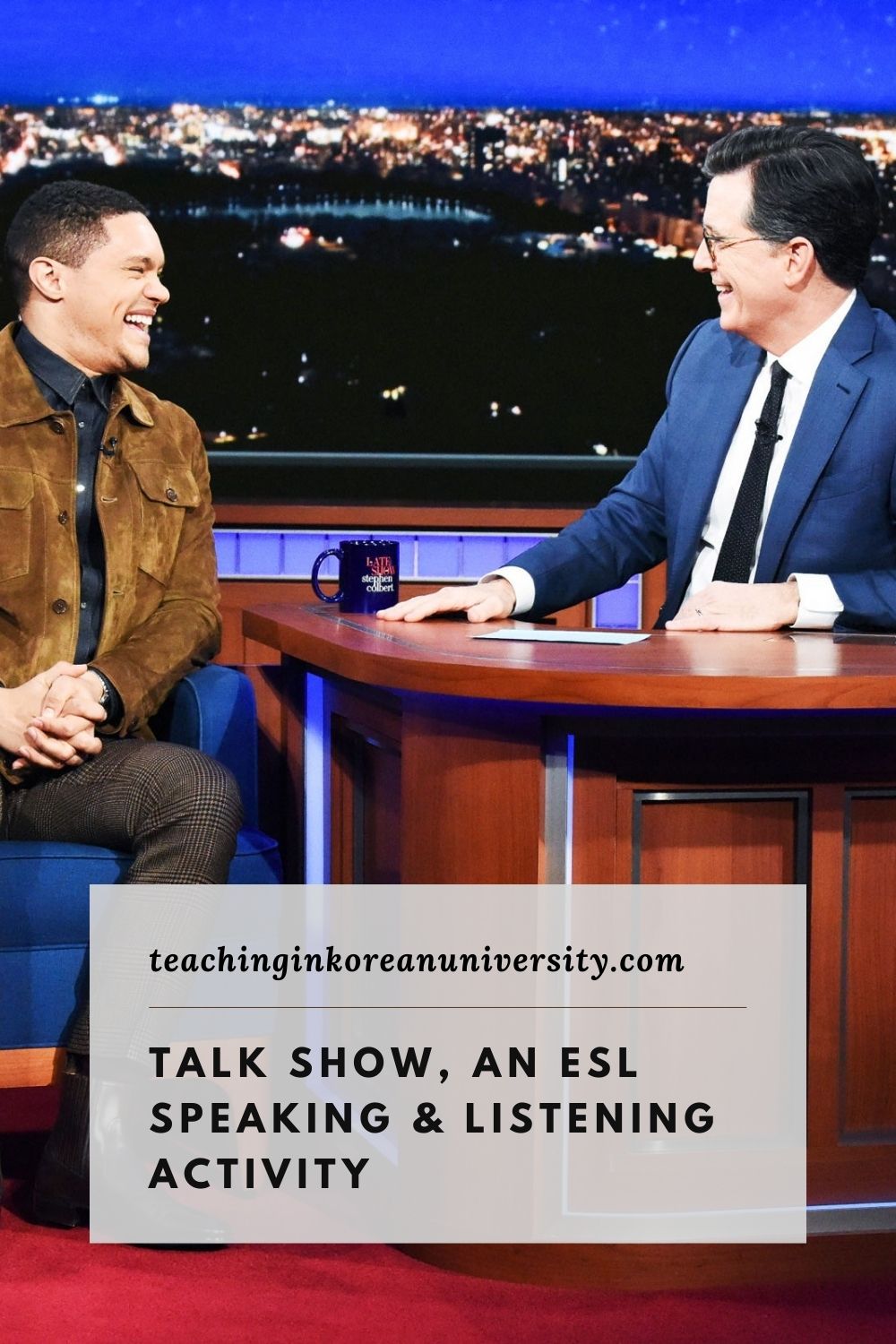 Talk Show ESL Speaking & Listening Activity: Try it Out!