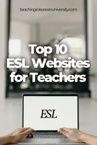 Top 10 Websites Resources for ESL Teachers